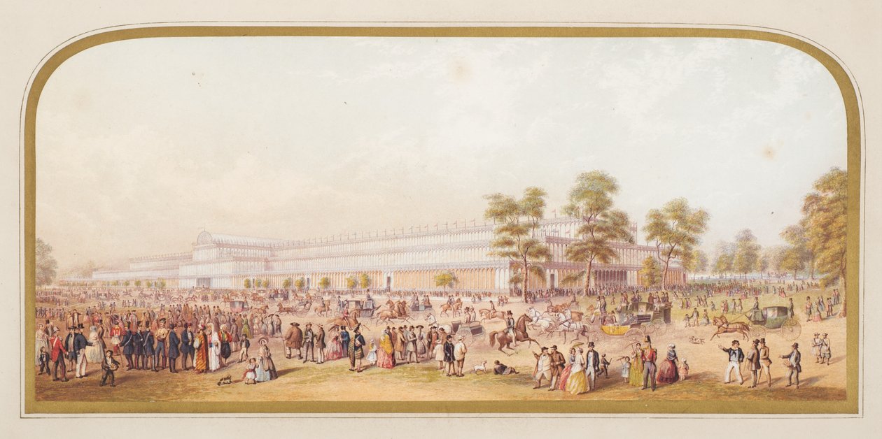 The Crystal Palace by George Baxter: Buy fine art print